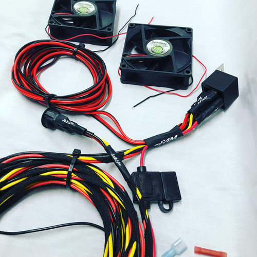 Amplifier cooling fan kit | Franks Audio Motive