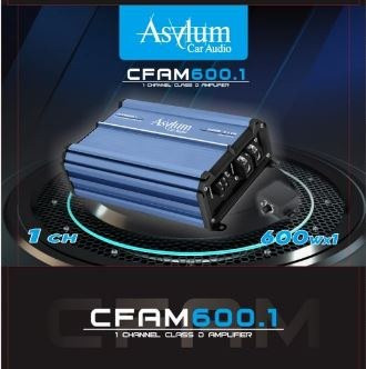 Asylum Car Audio CFAM600.1 600watt Monoblock Amplifier | Franks Audio ...