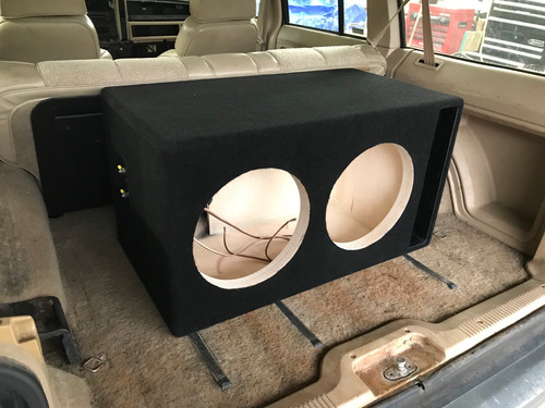 12" Ported Enclosure 2.6 cubic feet @ 33hz slot port | Franks Audio Motive