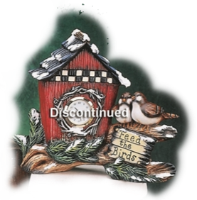 Kimple Ceramic Feed the Birds Birdhouse | Countryside Ceramics