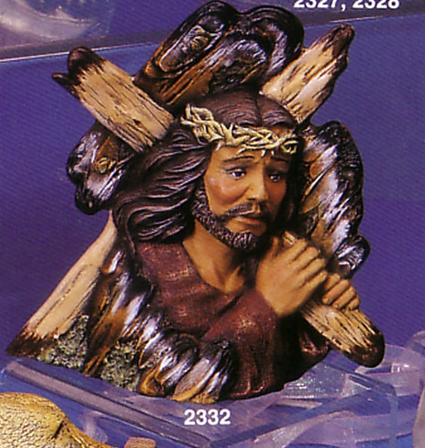 Kimple Ceramic Wood Carved Jesus | Countryside Ceramics