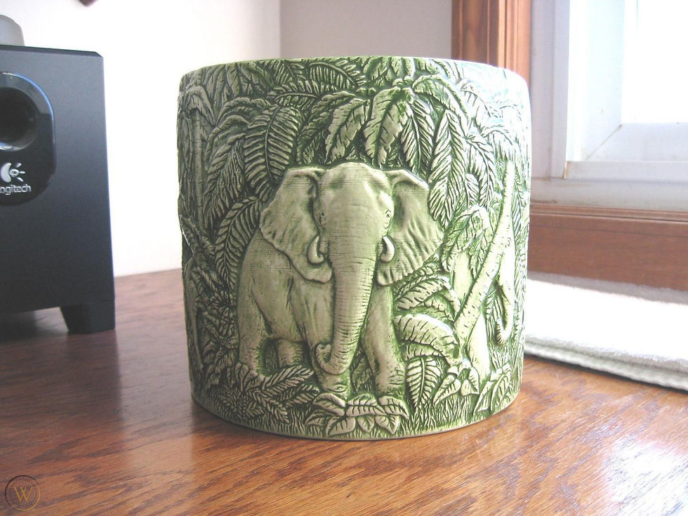 Ceramic Duncan Elephant Planter | Countryside Ceramics