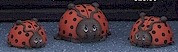 Ceramic Clay Magic Lady Bugs | Countryside Ceramics