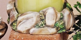 Ceramic Kimple Stone Candle Holder | Countryside Ceramics
