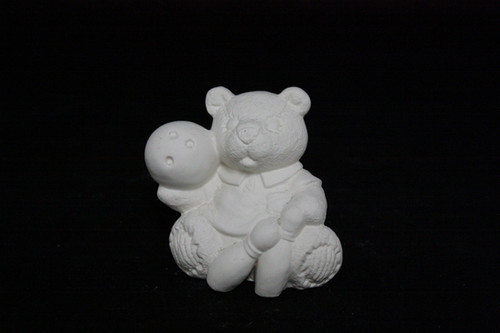 Bowler Bear | Countryside Ceramics