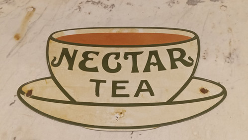 Nectar Tea Enamel Sign | L'Authentique