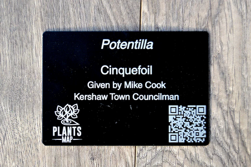 Plant Markers w/QR Codes | KCPC - Stevens Park