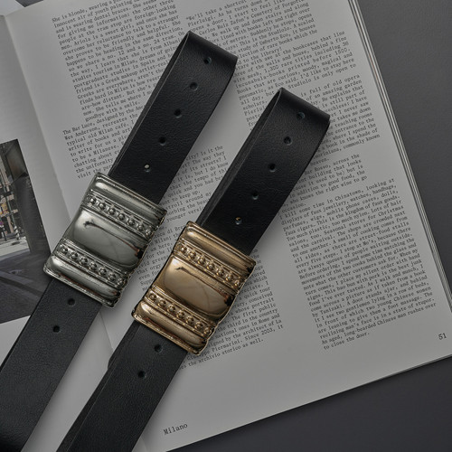 "The Riddle" leather belt | individualartleather