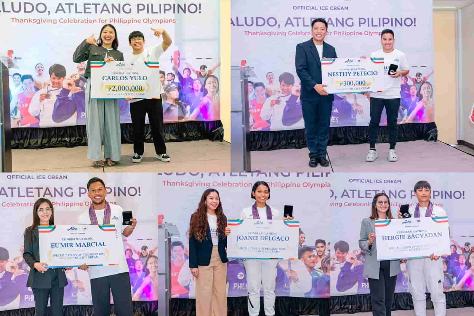 Saludo, Atletang Pilipino! Aice Honors Filipino Olympians with ...
