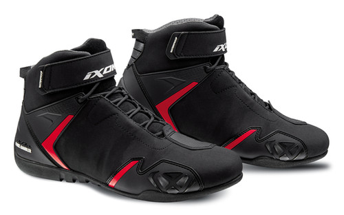 IXON Gambler Waterproof Riding Shoe Red/Black | MKA Motorparts Asia
