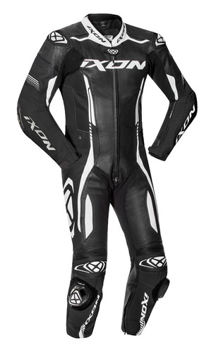 IXON Vortex 2 Black White Racing Suit | MKA Motorparts Asia