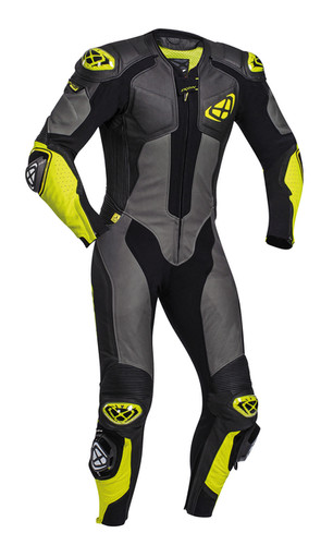 IXON Vendetta Evo Grey/Yellow Racing Suit | MKA Motorparts Asia