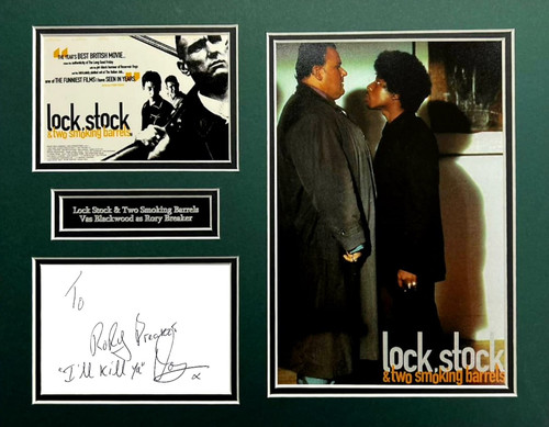 Original Signed Autograph Mount Rory Breaker II | Vas Blackwood