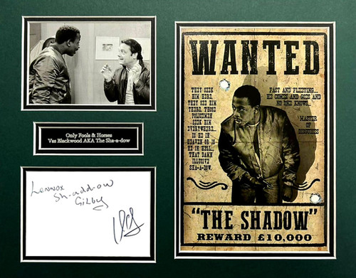Original Signed Autograph Mount Lennox ‘Sha Ah Dow’ Gilbey I | Vas ...