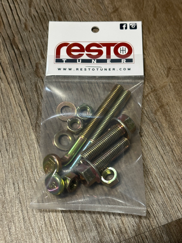 Fuel Tank Strap Hardware Kit 96-00 Honda Civic | Resto Tuner