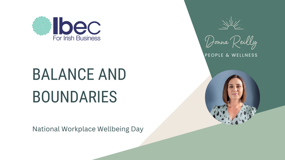 National Workplace Wellbeing Day | Donna Reilly