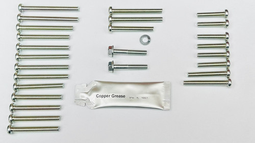 Suzuki PE175 80-84 JIS Zinc Screw Engine Case Kit with Crankcase Halves ...