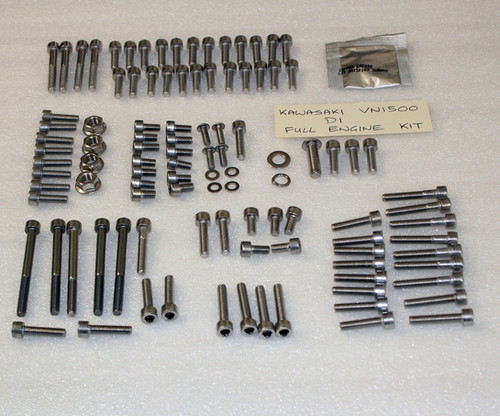 VN1500 Stainless Steel Engine Bolt Kits | zedparts
