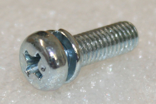 M5x18 Phil Pan Head Screw w/Spring Washer ZnCr-3 JIS 223B0518 | zedparts