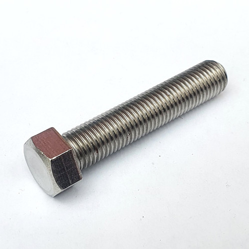 M10x50-1.25 No Mark Full Thread Hex Bolt Stainless Steel 14mm A/F JIS ...