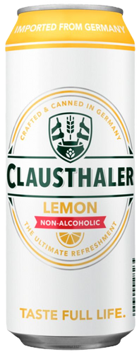 Cerveja sem álcool Clausthaler Lemon 500ml | Mauá Free Shop
