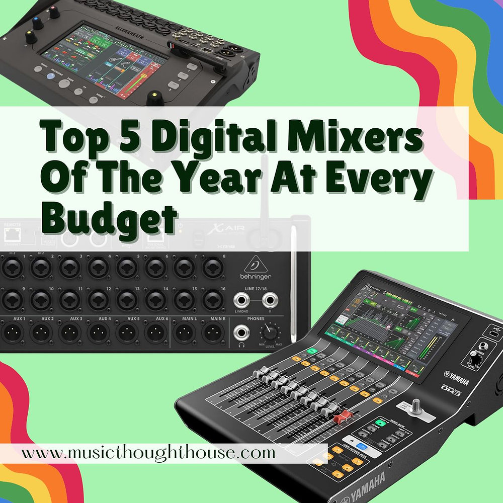 The Top 5 Digital Mixers Of The Year At Every Budget