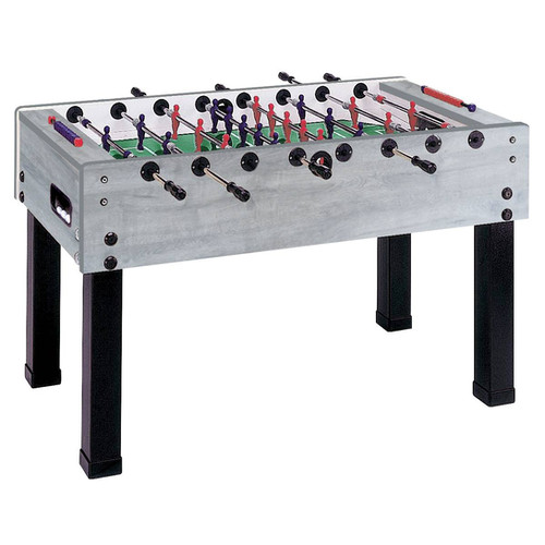 Garlando G-500 Grey Oak Foosball Table | arcadetrends