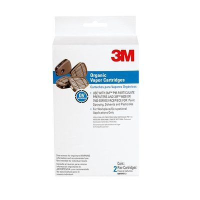 07046/6001 ORGANIC VAPOR CARTRIDGE 3M | TerraceSupplyCompany