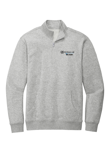 Bev-Air Embroidered "Crest" District® V.I.T.™ Fleece 1/4-Zip | BGM ...