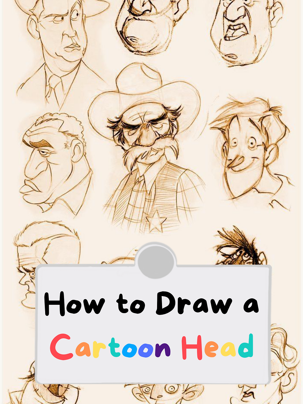 How to draw a cartoon head How to draw a cartoon head