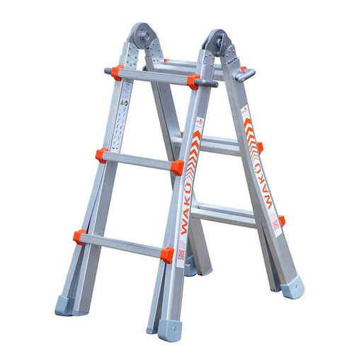 Waku Telescopic Multi Ladder 3 Rung | Valentine Ladders | Ireland