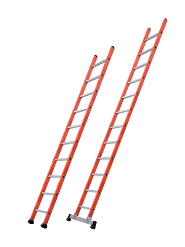 Tubesca Steel Single Section Ladder 4.18m | Valentine Ladders | Ireland