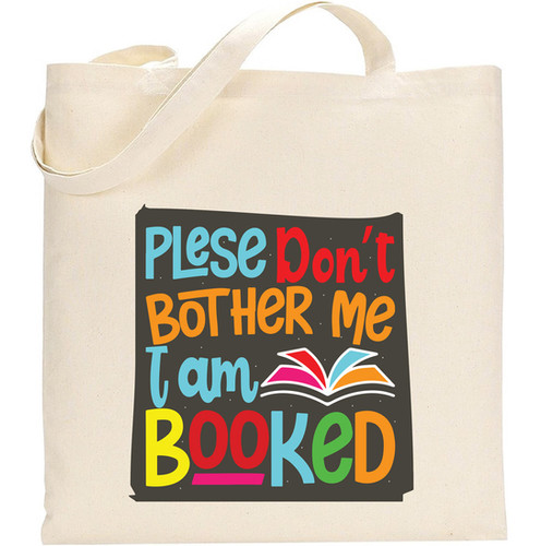 Small Fabric Bag - Please don't bother me | Nicosia Book Fest