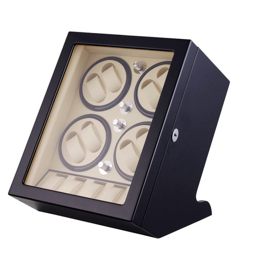 Ultra-Quiet Watch Winder Box for 8 Self-Winding Watches