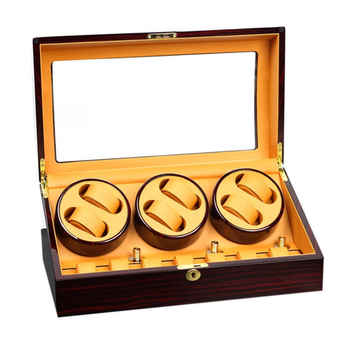 Luxury 6 Watch Automatic Watch Winder Box