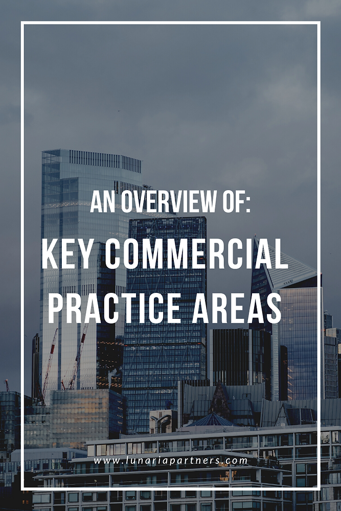 An Overview: Key Commercial Practice Areas
