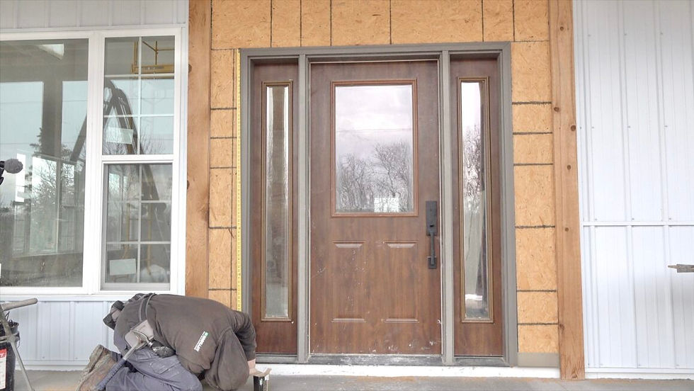 Using Versetta Stone Around Our Front Door