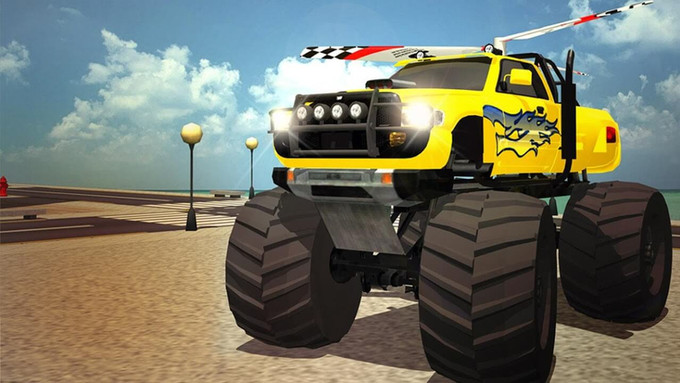 Flying Truck Pilot Driving 3D | Idivine Creation Tec