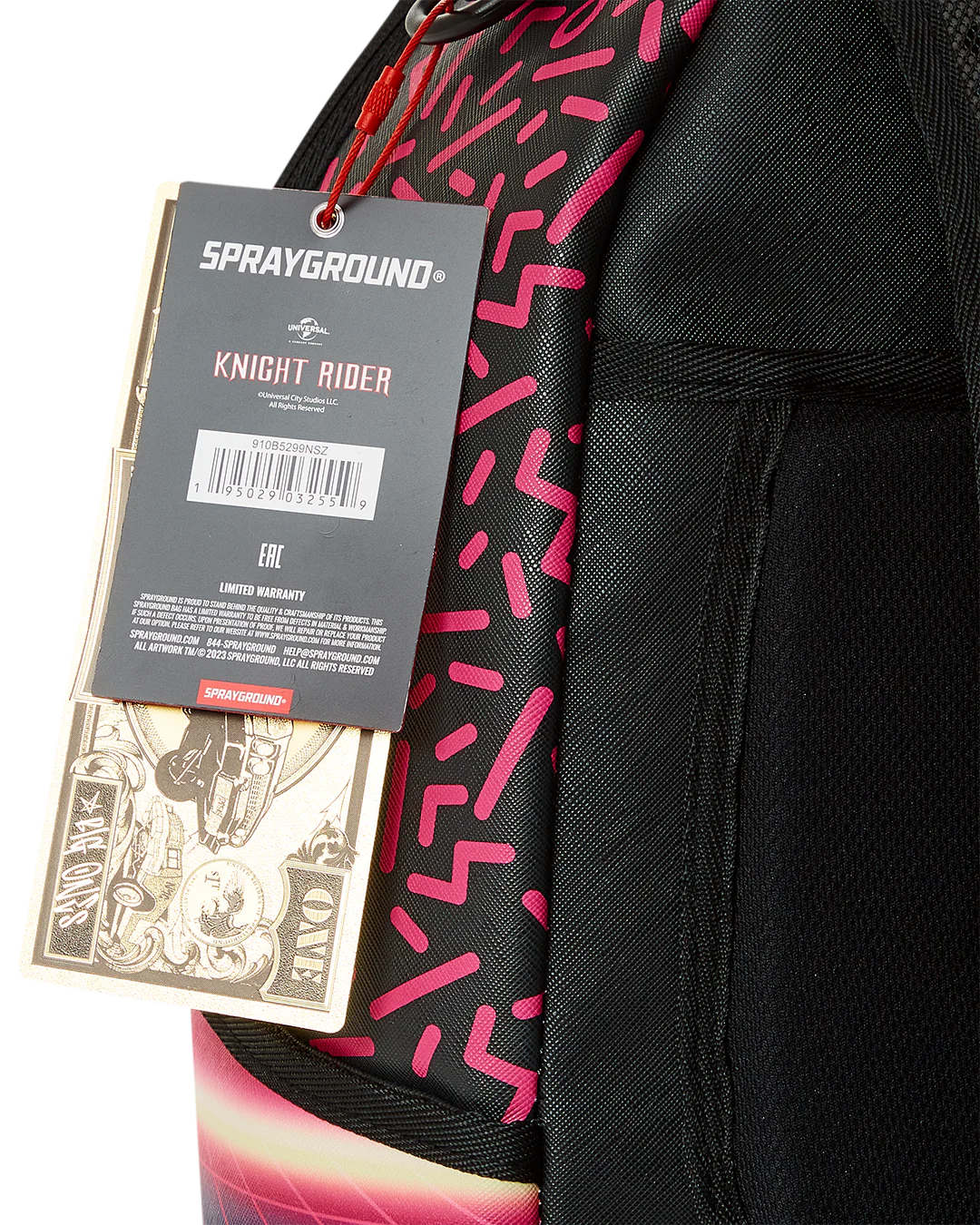 Sprayground Knight Rider K.I.T.T. Laser Shark Backpack ...