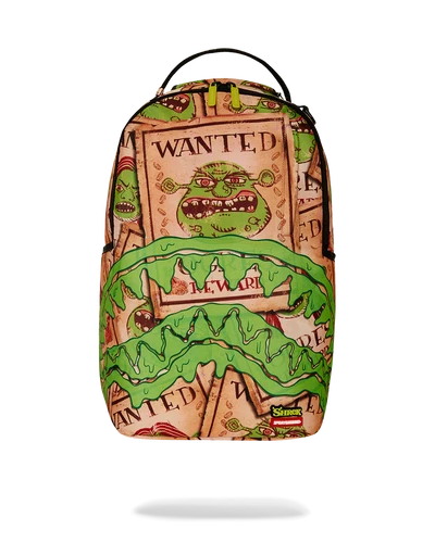 Sprayground Shrek Wanted Backpack | empireluggagecenter