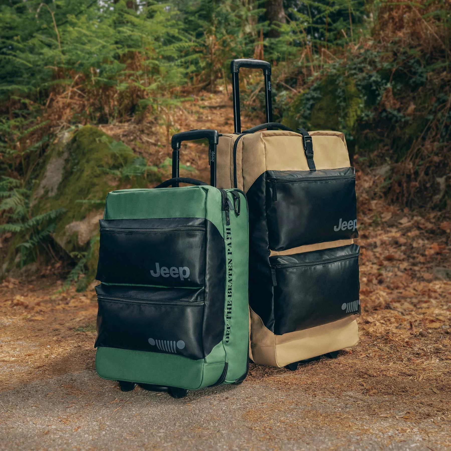 Jeep 2-Wheel Rolling Duffel Bag- Small | empireluggagecenter