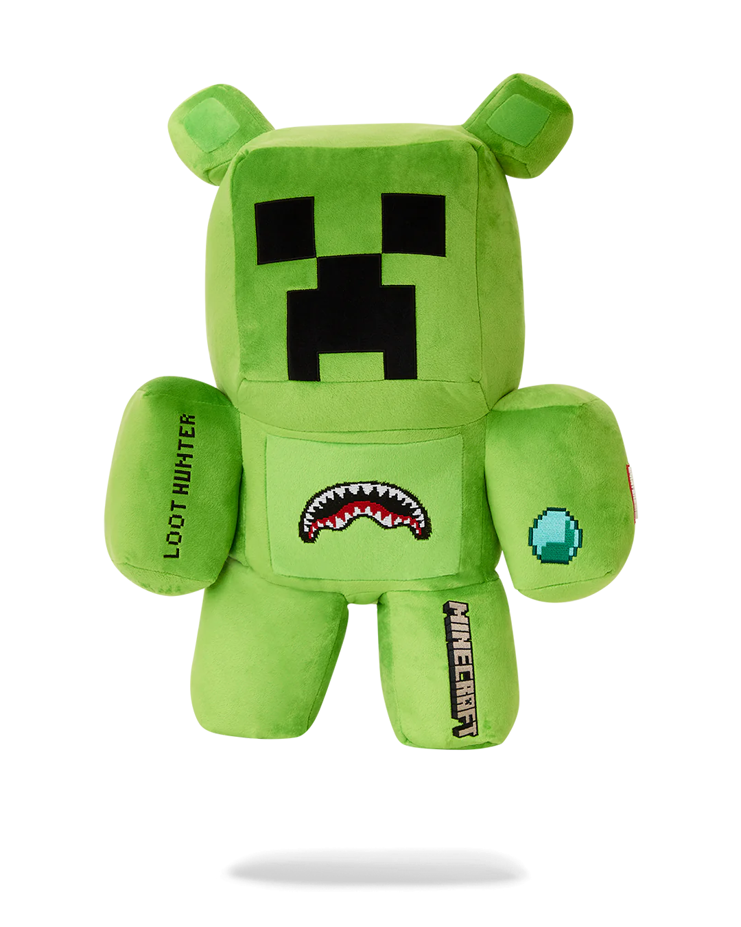 Sprayground Minecraft Creeper Moneybear Backpack | empireluggagecenter