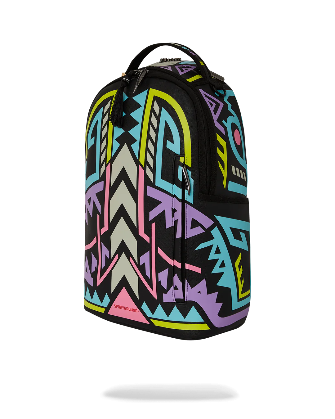 Sprayground Path To The Future III Backpack-Sandflower Collab (Glow In ...