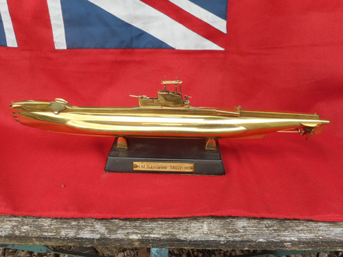 Bronze HM Submarine Tally-Ho model | Bonds Nautical