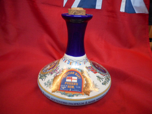 Pussers Rum flagon, empty | Bonds Nautical