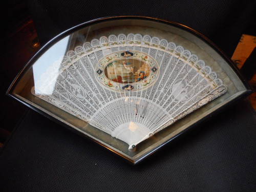 George III ivory fan commemorating Nelson | Bonds Nautical