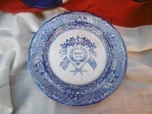 Rare - RN Mess plate No. 12 | Bonds Nautical