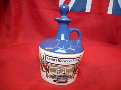Lambs 100 Navy Rum flagon - empty | Bonds Nautical