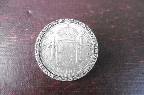 1796 Eight Reale brooch. HMS LA LUTINE | Bonds Nautical