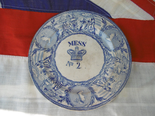 Royal Navy Mess plate No.2 | Bonds Nautical